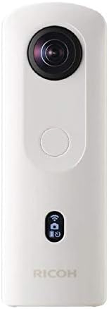 Ricoh Theta SC2 White 360°Camera 4K Video with Image Stabilization ...