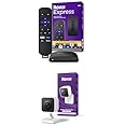Amazon.com: Roku Express | HD Roku Streaming Device with Standard Remote + Roku Outdoor Camera ...
