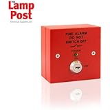Fire Alarm Spur 230V Mains Isolator Key Switch Fused to BS5839 - Red ...