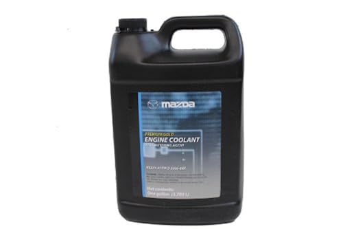 Genuine Mazda Fluid (0000-77-507E-03) Gold Premium Coolant with ...
