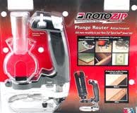 Rotozip Plunge Router Attachment (101463) : Amazon.ca: Everything Else