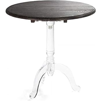 Amazon.com: UFO Side Table Acrylic/Wood: Kitchen & Dining