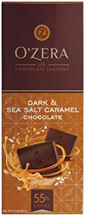 O’Zera Chocolate Dark&Sea salt caramel 90gmx18 price in UAE | Amazon ...