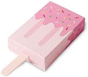 Amazon.com: Pack of 50 Ice cream shape gift Candy boxes,kids party ...