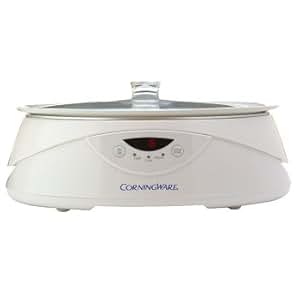Amazon.com: CorningWare Programmable Slow Cooker - 4-qt.: Kitchen & Dining