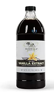 Amazon.com : Rodelle Pure Vanilla Extract, 32 Ounce : Grocery & Gourmet ...