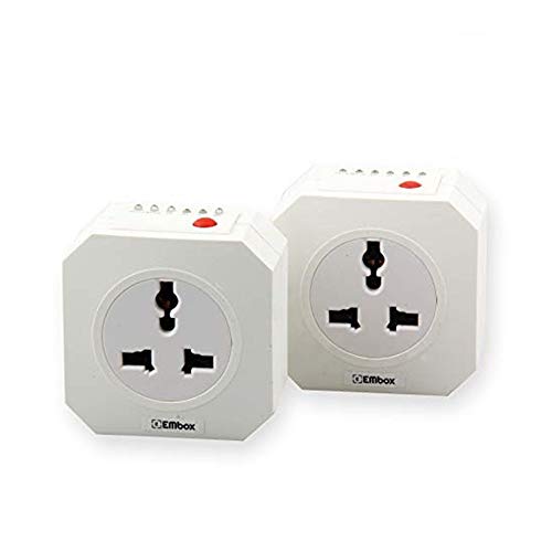 Embox Timer Automatic Power Cut Off Smart Plug With Programmable Countdown Control Switch White