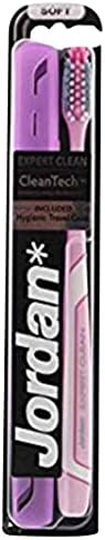 Jordan Expert Clean W/Travel Case Toothbrush, Soft ' 1 Units - Assorted ...