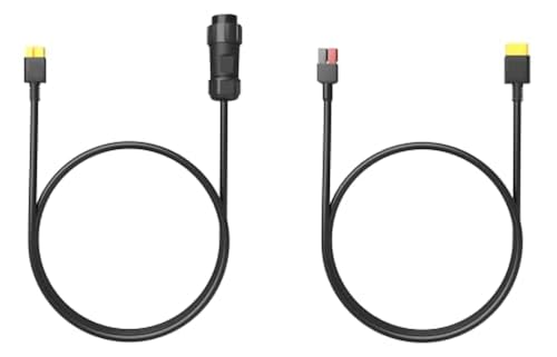 BLUETTI RV Cable 12V/30A, Aviation Plug to XT60 Cable & XT60 to SPC45 ...