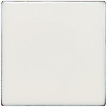 Amazon.com: Glossy White Colored Set of 20 Ceramic Tiles 4 1/4" By 4 1/ ...