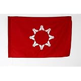 Amazon.com : AZ FLAG Oglala Sioux Tribe Flag 18'' x 12'' Cords - Oglala ...