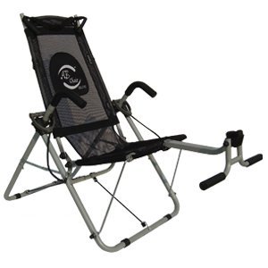 Amazon.com : Ab Chair Elite - Black Mesh - Tighten and Tone Your Upper ...