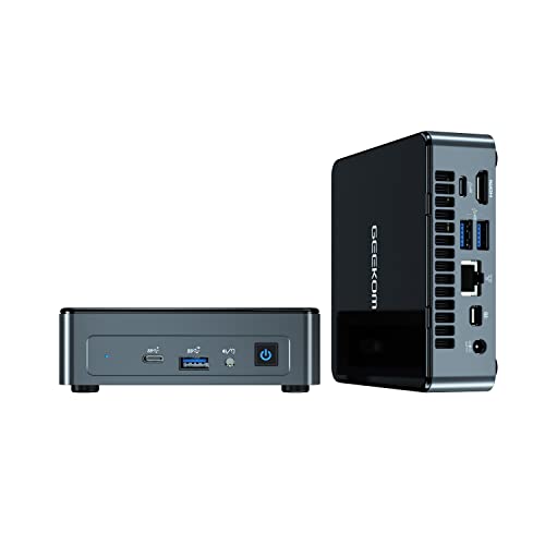 GEEKOM Mini PC, MiniAir 11 Desktop Computers with 11th Gen Celeron ...