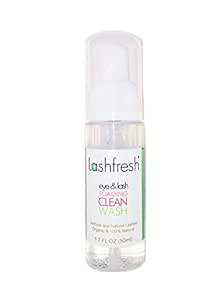 Amazon.com : Lashfresh Foaming Eye & Lash Clean Wash for Eyelash ...
