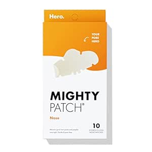 Amazon.com: Mighty Patch Nose from Hero Cosmetics - XL Hydrocolloid ...