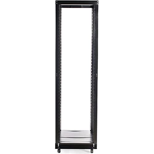 StarTech.com 42U Open Frame Server Rack - 994.5lbs capacity - 4 Post Adjustable Depth (22" to 40 ...