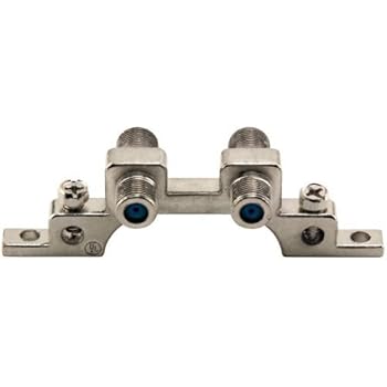 Amazon.com: 9 Dual 3 GHz F Type High Frequency Coax Ground Block With ...