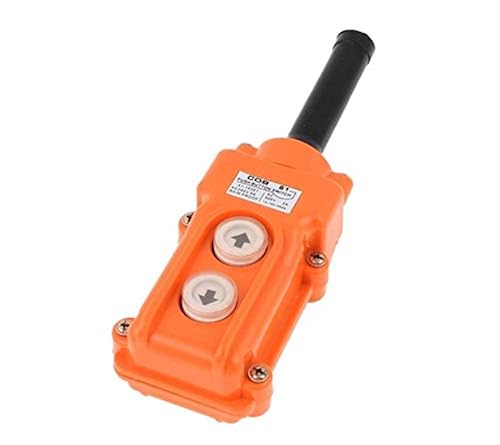 Crane Pendant Control Pushbutton Switch 2 Ways Hoist Crane Push Button ...