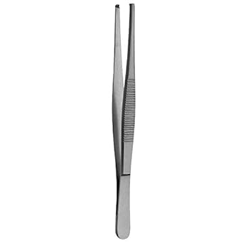Amazon.com: V. Mueller SU2343 Tissue Forceps, 2 X 3 Teeth, 6" Length ...
