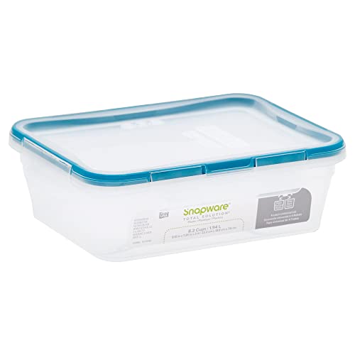 Snapware Total Solution 8.5-Cup Plastic Food Storage Container with Lid ...