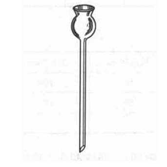 Beyondsupply-Lab Glass Thistle Tube Long Stem Funnel straight new ...