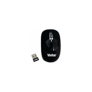 Amazon.com: Vivitar,2.4 GHz Wireless Optical Nano USB Mouse - Black ...