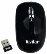 Amazon.com: Vivitar,2.4 GHz Wireless Optical Nano USB Mouse - Black ...