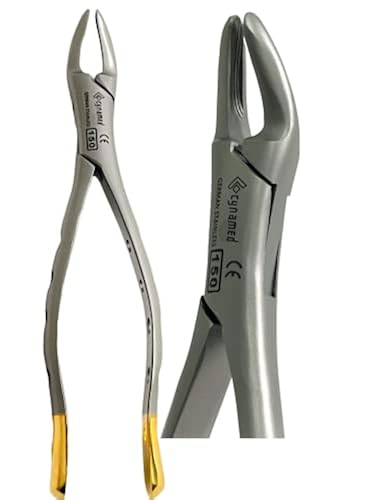 Premium German Dental Extracting Extraction Forceps with Serrated Jaws ...