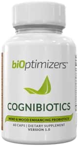 Amazon.com: Cognibiotics Probiotic Brain Supplement - Helps Support ...