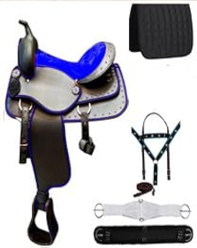 Classic Barrel Racing Handmade Western Synthetic Horse Saddle ...