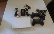 Amazon.com: Playstation 2 Console Slim - Ceramic White (Renewed): Video ...