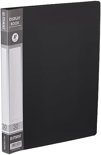 MAXI DISPLAY BOOK 30 POCKET BLACK price in Saudi Arabia | Amazon Saudi ...