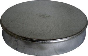 Duct End Cap 'no crimp' (4 Inch) (FC 4) - Ducting Components - Amazon.com