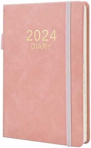 Moseem 2024 Diary A5 Diary 2024 2024 Diary A5 Page a Day from Jan. 2024 ...