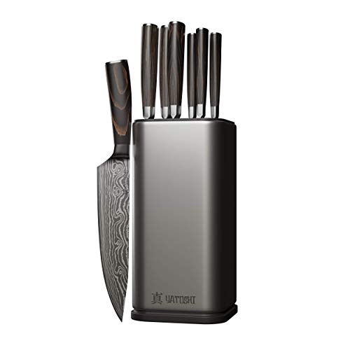 Yatoshi 7 Knife Block Set at Isaac Macquarie blog