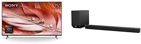 Sony 75 Inch BRAVIA XR X90J Full Array LED Smart Google TV, 4K Ultra HD ...