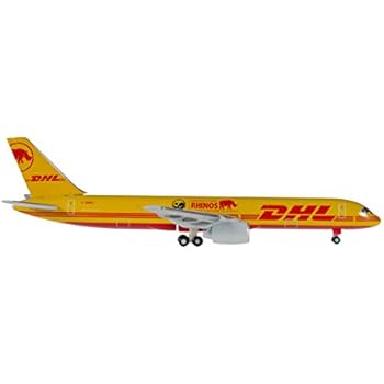 Amazon.com: Daron Herpa DHL 757-200 1/500 Eliska's Return to Africa ...