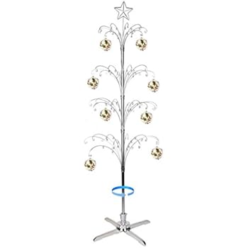 Amazon.com: Gold Wire Ornament Tree Display by The Bradford Exchange ...