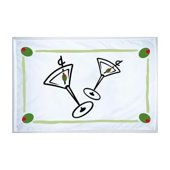 Amazon.com : Cocktail Martini Party Flag 3 Ft X 5 Ft Nylon : Garden ...