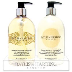 Brand New. Baylis and Harding Hand Wash and Lotion Set with Stand 2x ...