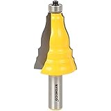 Yonico 16151 Crown Molding Router Bit, Cutting Height 3", Cutting Depth ...