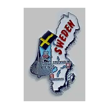 Amazon.com : Sweden - Magnet : Flags : Garden & Outdoor