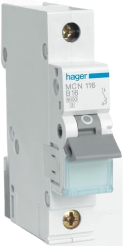 Hager Miniature Circuit Breaker MCB 1Pole 40A 6kA MCN140 France price in UAE | Amazon UAE | kanbkam