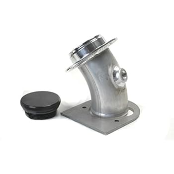 Amazon.com: Custom Fuel Tanks 2.50 Remote Filler - Angled Neck Aluminum ...