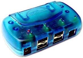 Amazon.com: Logitech 4 Port USB Hub for PC & Mac - Add USB Ports to ...