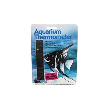 Amazon.com : Jardin Liquid Crystal Aquarium Thermometer Strip ...