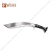 Fwosi Kukri Blade-16-Inch 5 Fuller Heavy Duty Fixed Blade Knife, Gorkha ...