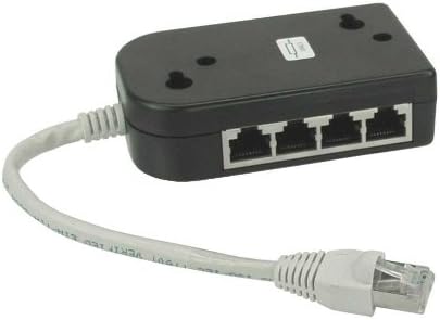 InLine® ISDN splitter, InLine®, 1 -> 8, 0.15m, with resistors: Amazon ...