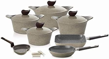 Neoflam Korean Granite Cookware Set, 11pcs price in Saudi Arabia ...