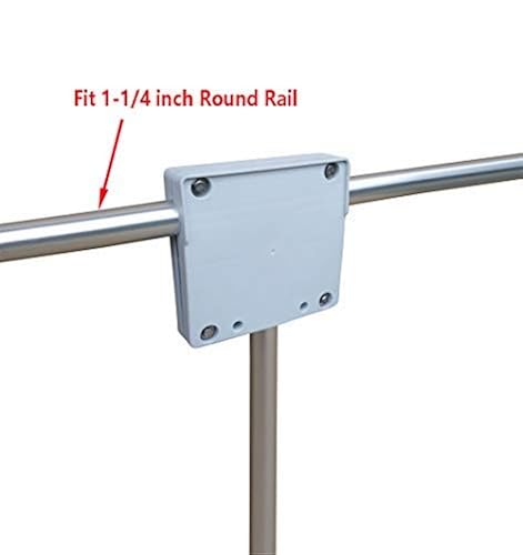 Brocraft 1-1/4" Rail Mount Outboard Motor Bracket/Engine Bracket for ...